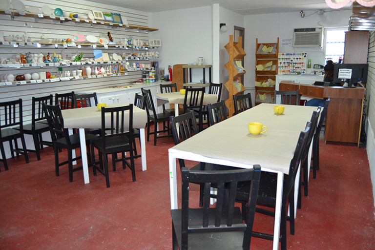 Paint Your Own Pottery Bahamas | Girls Day - Girl With Her Views