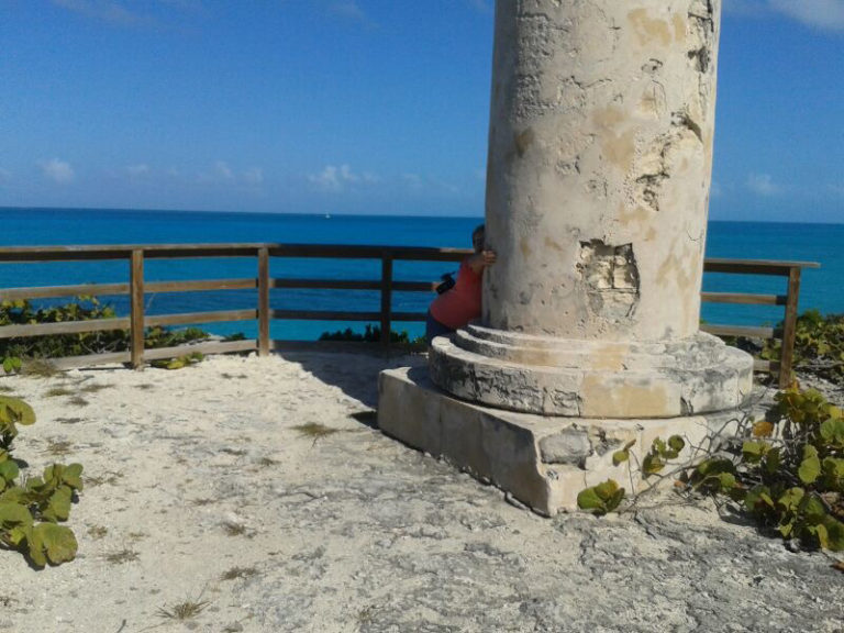 The Salt Beacon - Little Exuma - Girl With Her Views